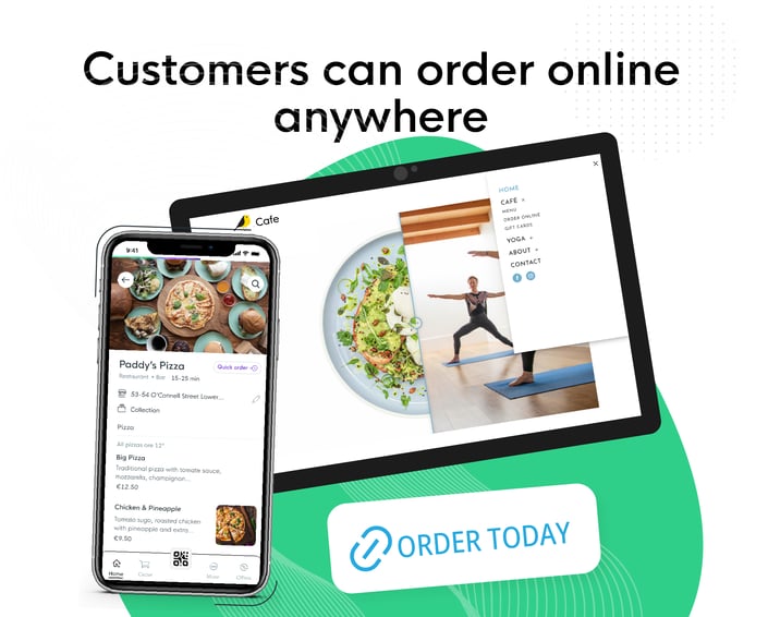 Order Ahead on Tablet